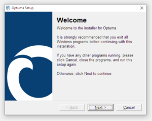 Optuma Install | Optuma