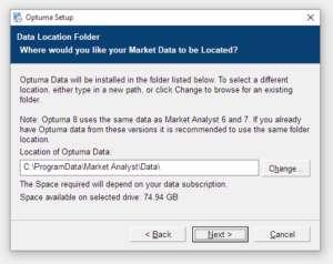 Optuma Install | Optuma